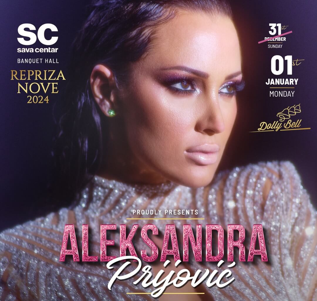 Sava Centar, Aleksandra Prijović - Repriza Dočeka 2026 | Gde Izaći