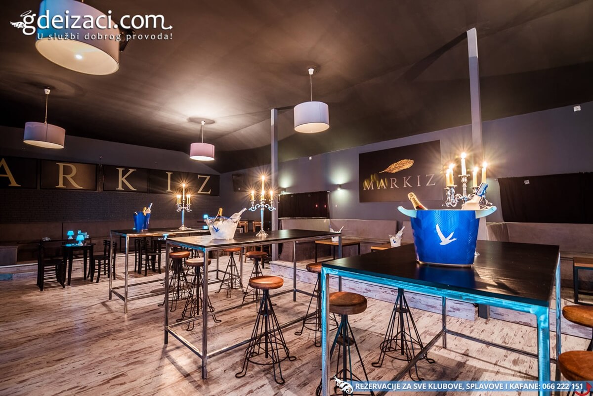 MARKIZ Beograd - Rezervacije: 066/222-152 | Gde Izaći