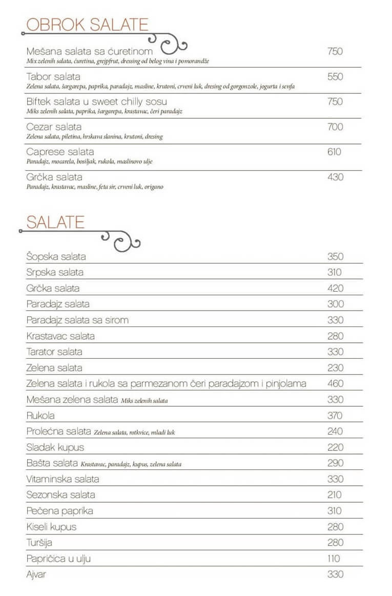 RESTORAN TABOR Beograd - Rezervacije: 066/222-152 | Gde Izaći