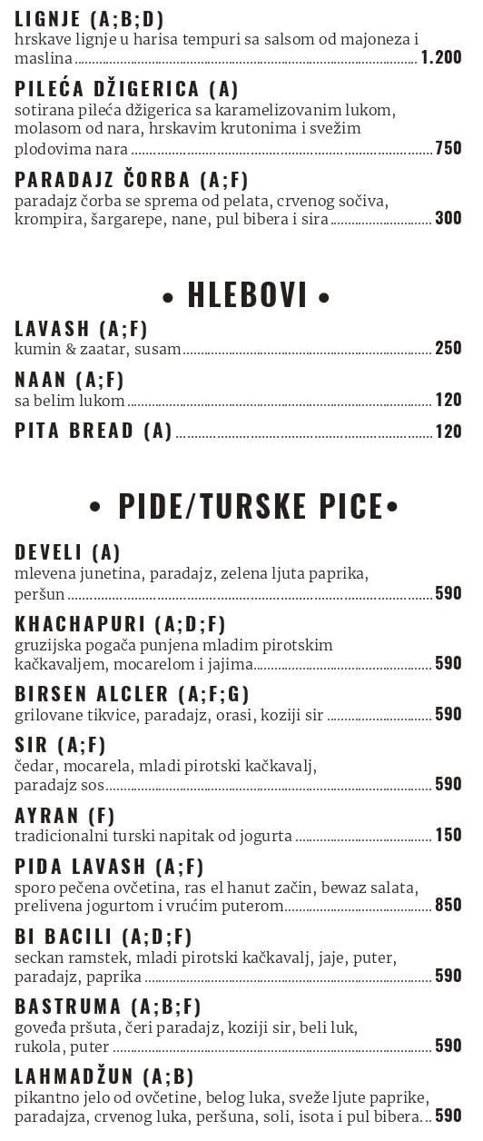 RESTORAN LAVASH Beton hala, Beograd - Rezervacije: 066/222-152 | Gde Izaći