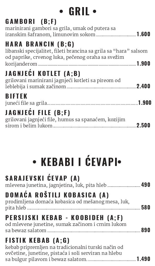 RESTORAN LAVASH Beton hala, Beograd - Rezervacije: 066/222-152 | Gde Izaći