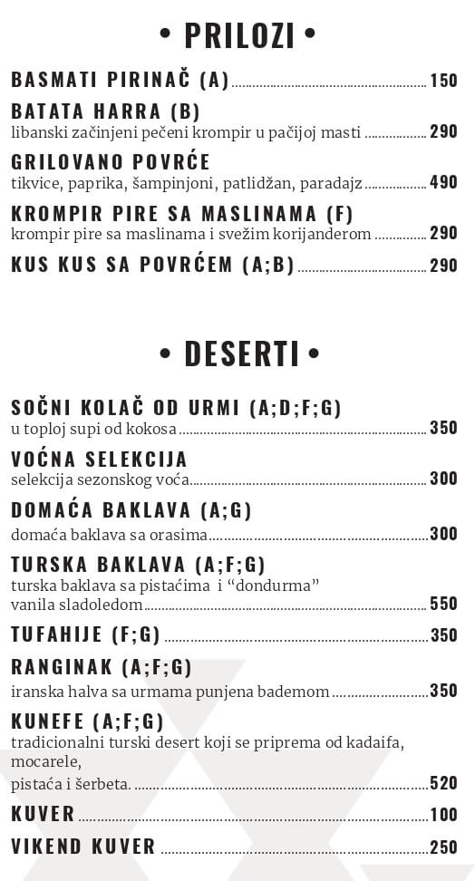 RESTORAN LAVASH Beton hala, Beograd - Rezervacije: 066/222-152 | Gde Izaći